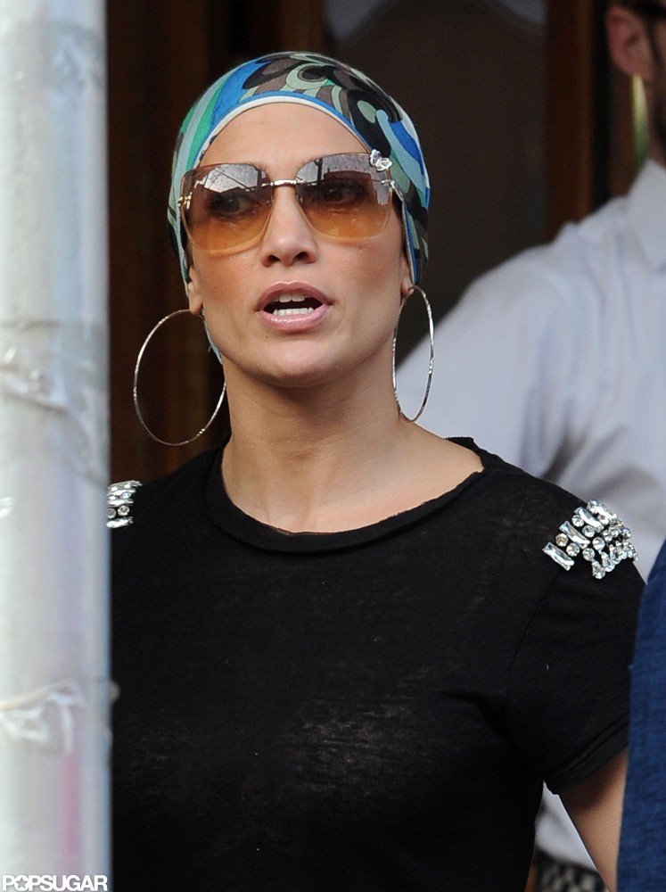 Jennifer Lopez Wore Sunglasses In The City J Lo And Casper Fit In