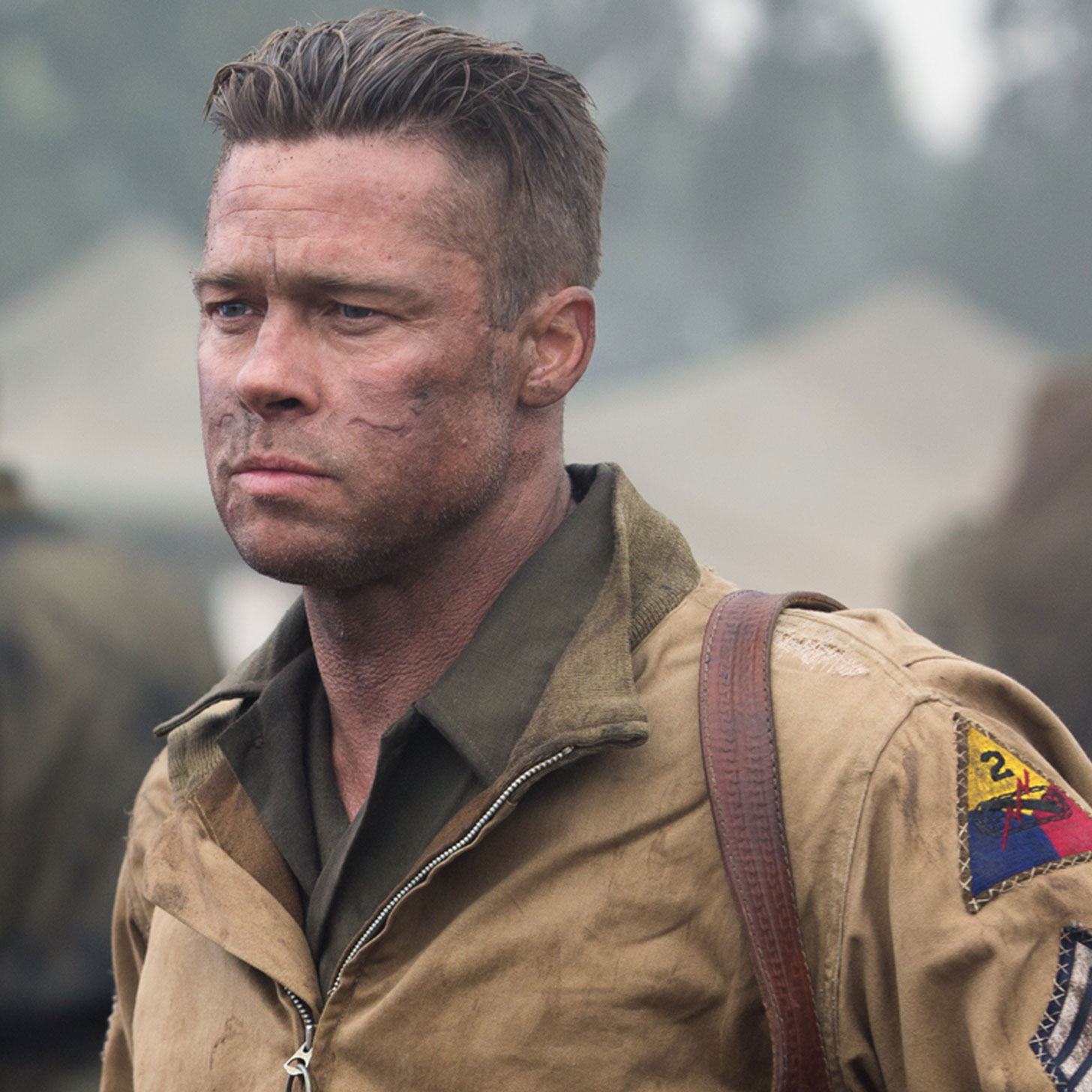 Brad Pitt s Fury Movie Review POPSUGAR Celebrity