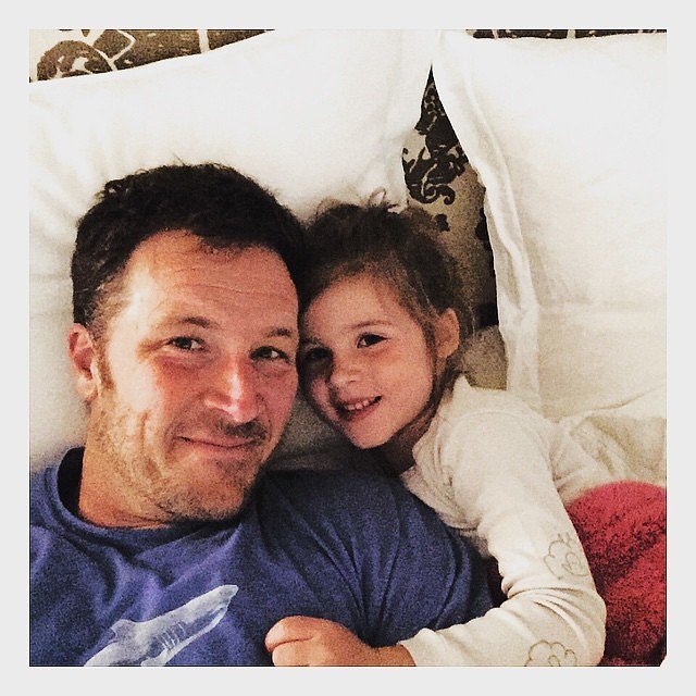 Brady Smith was all snuggles with his daughter, Harper, in Tiffani ... Brady Smith was all snuggles with his daughter, Harper, in Tiffani ...