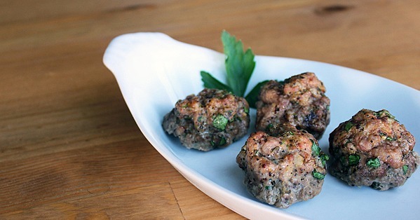 Paleo Perfect Baked Meatballs