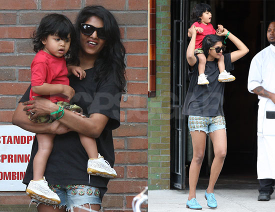 Pictures of M.I.A. With Ben Bronfman in NYC With Baby Ikyhd 2010-06-30 ...