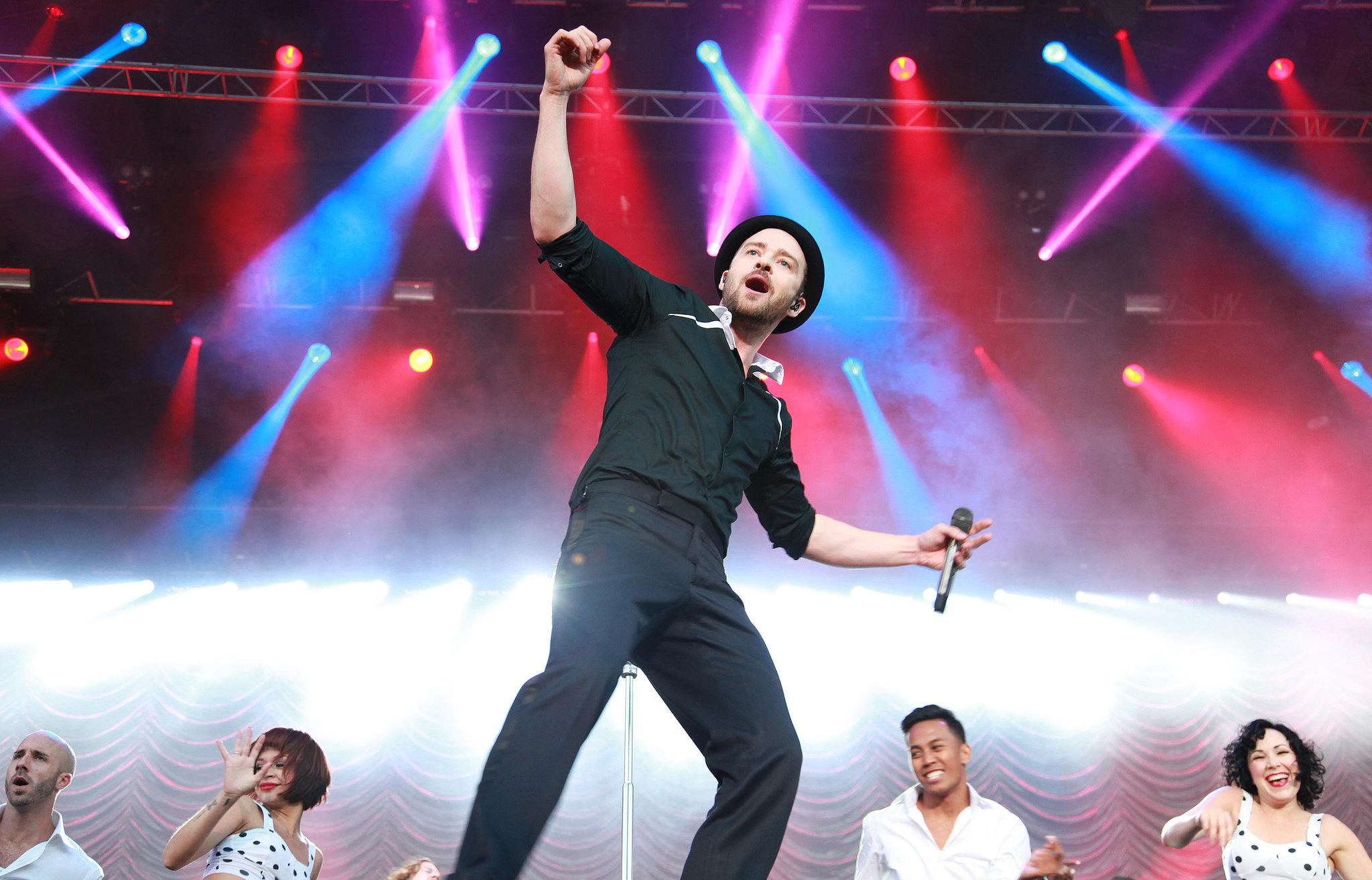 Justin Timberlake hit the stage to perform at Dublin, Ireland's | How ...