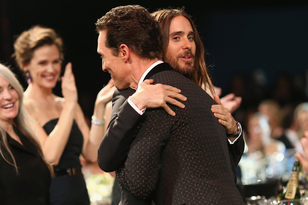Celebrities Hugging at Award Shows 2014 | POPSUGAR Celebrity