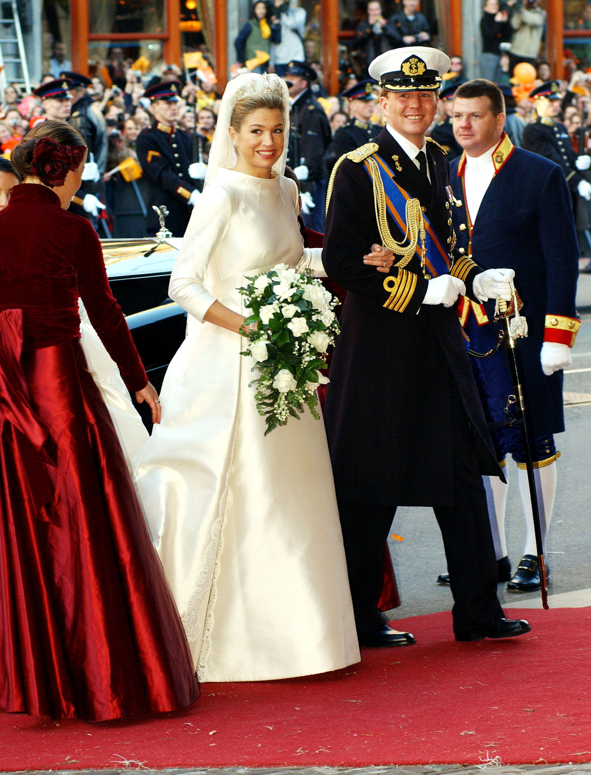 Princess Maxima of Holland, 2002 | These Real-Life Princess Wedding ...
