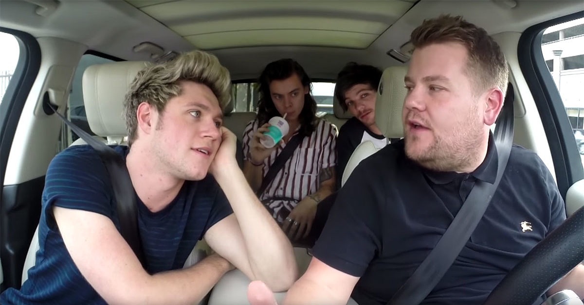 One Direction Carpool Karaoke | POPSUGAR Celebrity