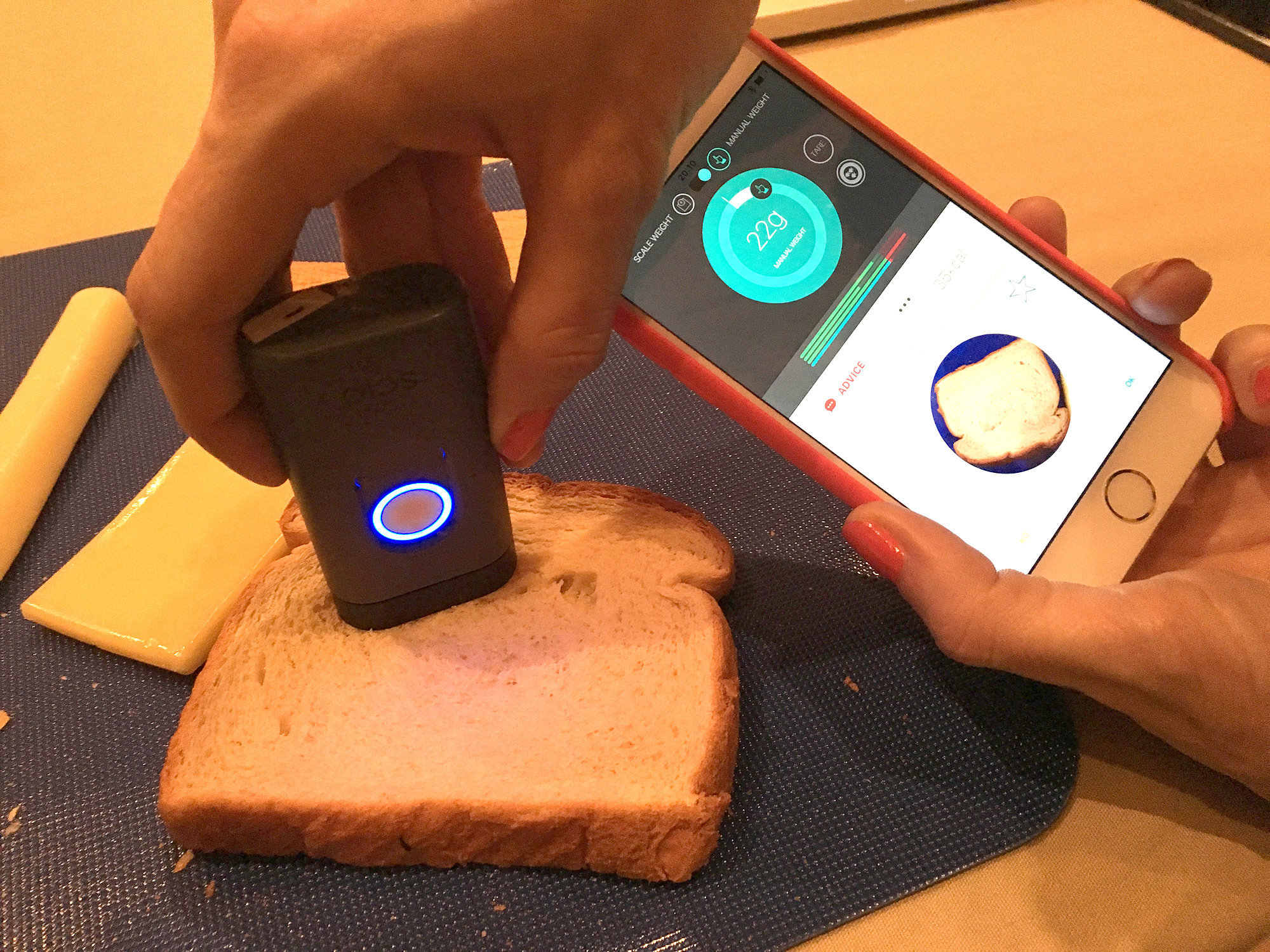 DietSensor Gadget Scans Food For Calories POPSUGAR Tech