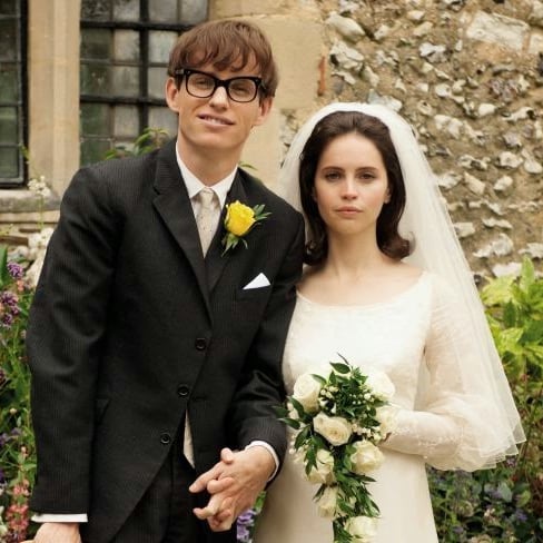 Stephen Hawking Wedding Photo With Eddie Redmayne | POPSUGAR Entertainment