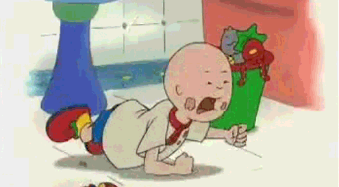 Caillou Crying