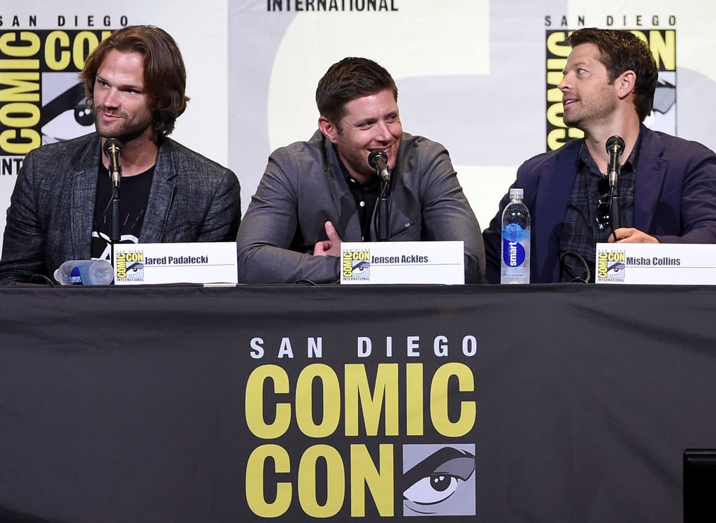 Φωτογραφίες του Jensen και του Jared από το Comic Con