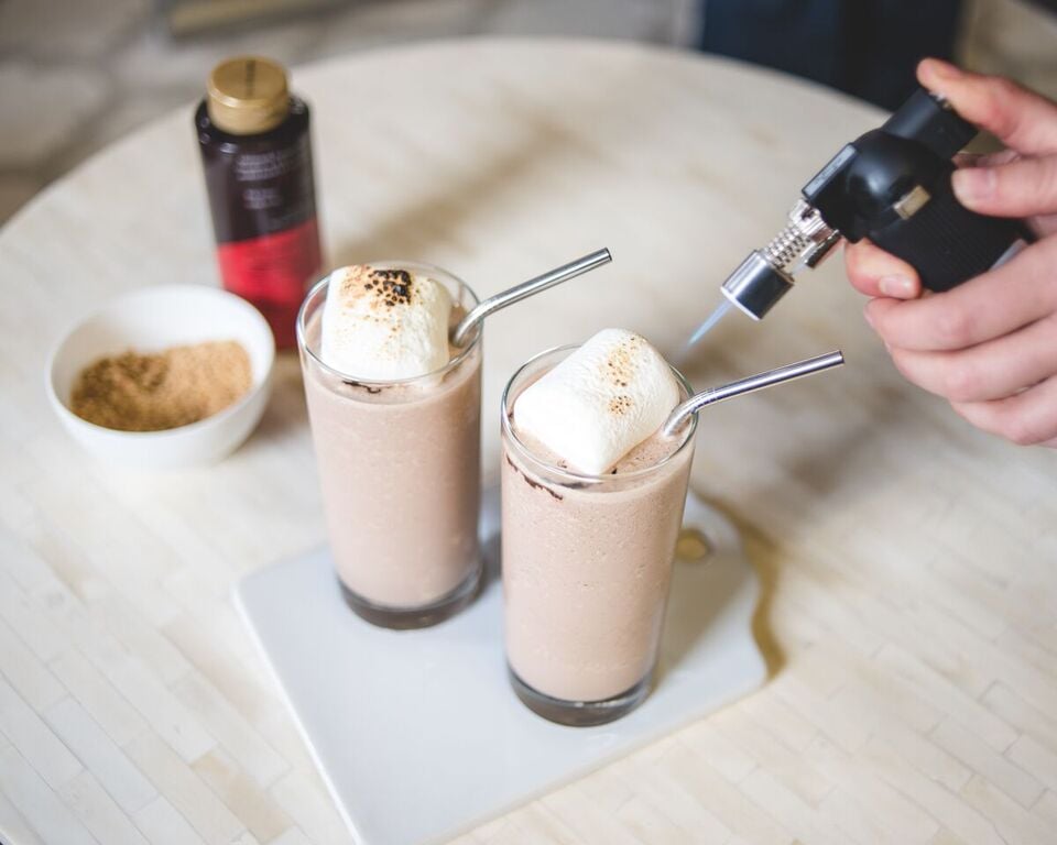 Boozy S'mores Milkshake | POPSUGAR Food