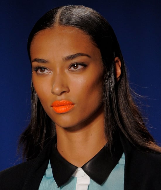 Orange Lipstick Trend Spring 2014 New York Fashion Week Popsugar Beauty