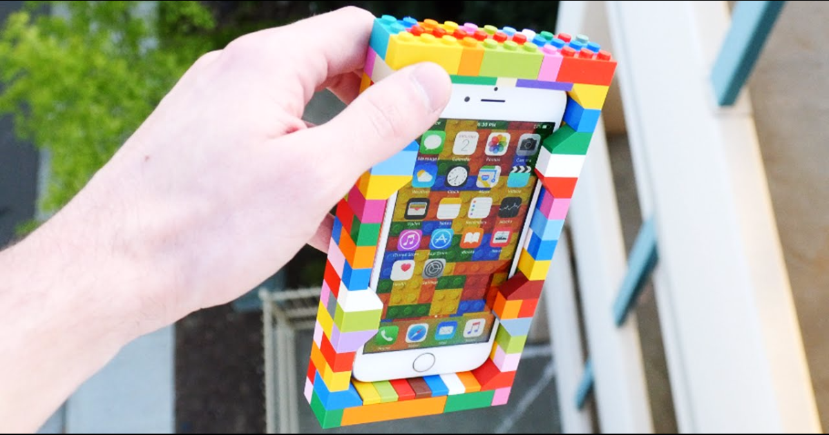 Lego iPhone Case Drop Test | POPSUGAR Tech