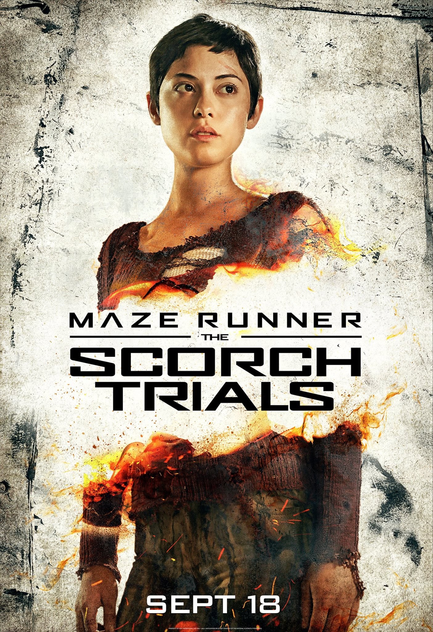 Rosa Salazar as Brenda | The Scorch Trials Posters Are So Hot That They ...