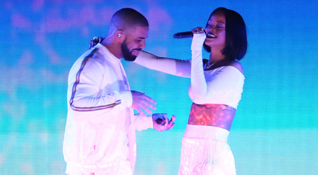 Drake and Rihanna Kissing on Stage September 2016 | POPSUGAR Celebrity